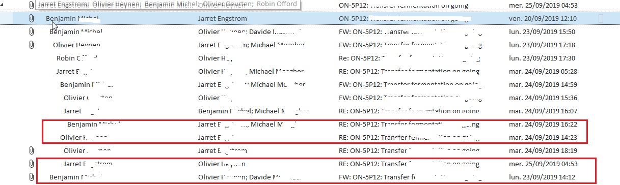 Strange conversation thread | Microsoft Community Hub